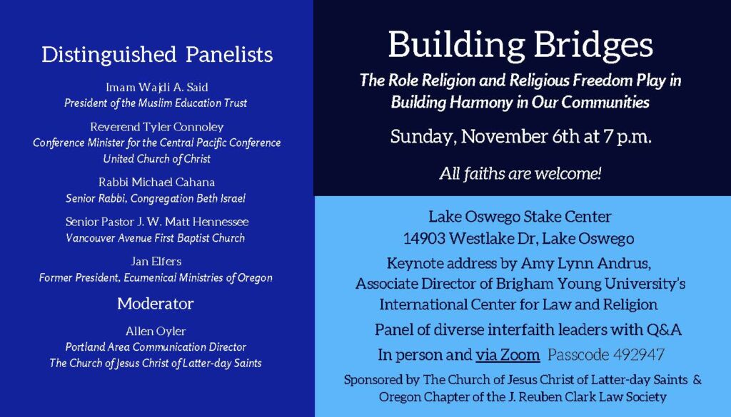 Building Bridges - Ecumenical Ministries of Oregon